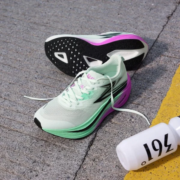 361 Degrees Flame 5 Mix Men Women Marathon Carbon Plate Professional ...